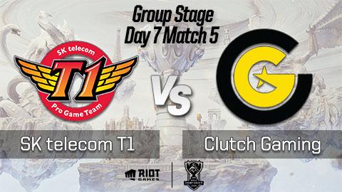 [SKT vs CG] 5경기 / 월드챔피언십 그룹 스테이지 7일차 | 아프리카TV VOD