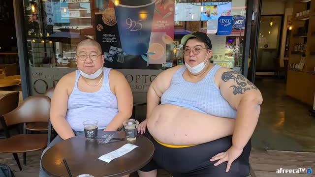 [클립]빅죠320kg 빅현배250kg 엄삼용160kg 성인용품점가기 홍대야방 | SOOP VOD