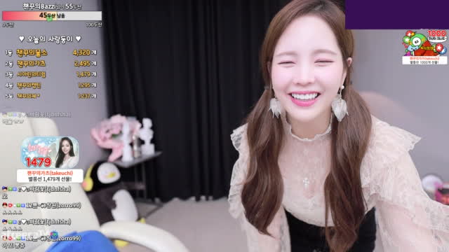 [클립] 챈꾸♡에게 별풍선 179개 선물 | SOOP VOD