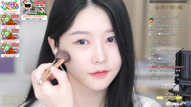 [클립] 린아♥에게 별풍선 120개 선물 | SOOP VOD