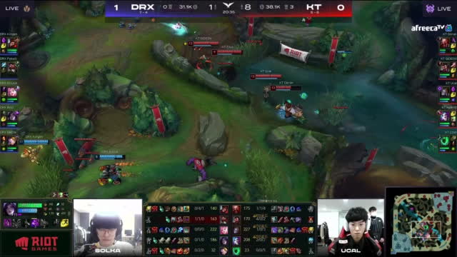 [클립][KT vs DRX] 2021 LCK Spring Split | SOOP VOD