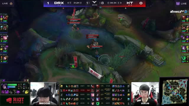 [클립][KT vs DRX] 2021 LCK Spring Split | 아프리카TV VOD