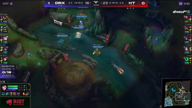 [클립][KT vs DRX] 2021 LCK Spring Split | SOOP VOD