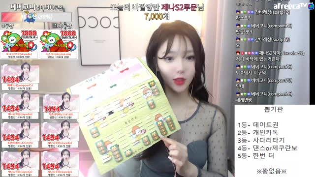 [클립] 제나S2에게 별풍선 1494개 선물 | SOOP VOD