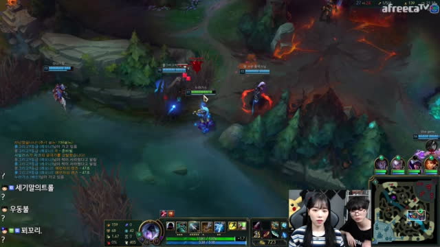 [클립]오뀨 x다누리 ptsd 극복하겟습니다 ..친해지길바래 .. | 아프리카TV VOD