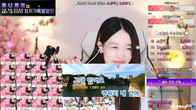 [클립] 이유S2에게 별풍선 126개 선물 | SOOP VOD