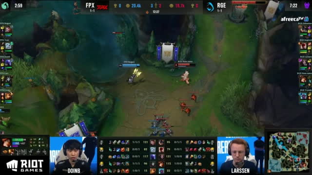 [클립][FPX vs RGE] 2021 LoL 월드챔피언십 그룹 스테이지 Day 3 | SOOP VOD