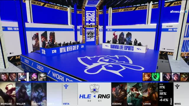 [클립][HLE vs RNG] 2021 LoL 월드챔피언십 그룹 스테이지 Day 6 | SOOP VOD