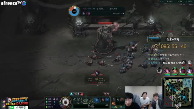 [클립]이상호+구거+성훈 D2 오늘 D1 도착해서 교수님 탈출시킵니다 | SOOP VOD