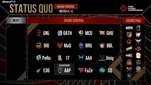 [클립][배그] PGC 2021 그랜드 서바이벌 | SOOP VOD