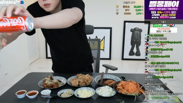 [클립] [BJ]케이에게 별풍선 1415개 선물 | 아프리카TV VOD