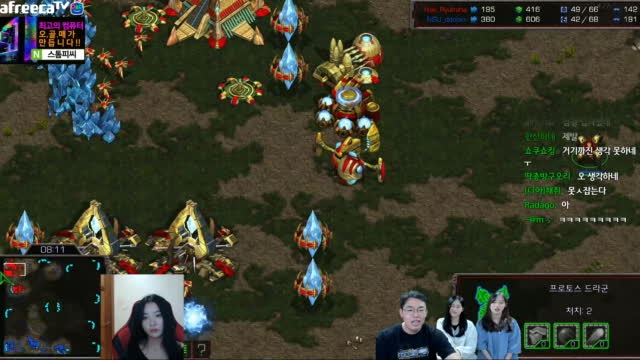 [클립]오메킴 꽃무류 지옥의합숙훈련 류하 vs 또비니 3/2 | 아프리카TV VOD