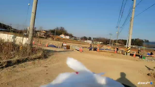 [클립]일본인bj유이 2022 죽음의 한국국토종단보도 450km 위험하다.. | 아프리카TV VOD