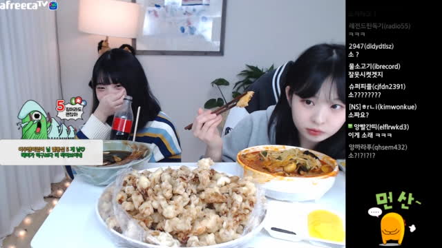 [클립]우끼끼즈 유혜미X강덕구 vs 또비니 | 아프리카TV VOD