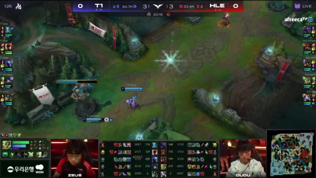 [클립][T1 vs HLE] 2022 LCK Spring Split | SOOP VOD