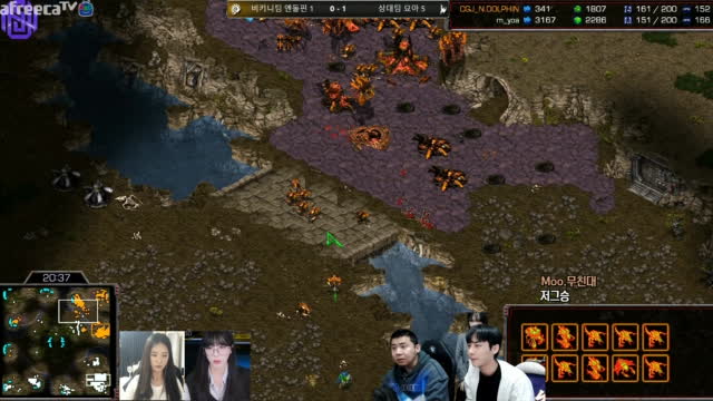 [클립]남순x철구 2R 엔돌핀VS묘아 비키니가운다 상금400 질시:비키니 | SOOP VOD