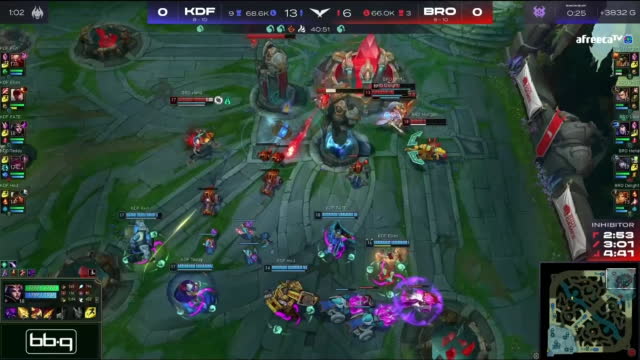 [클립][BRO vs KDF] 2022 LCK Spring Split | SOOP VOD