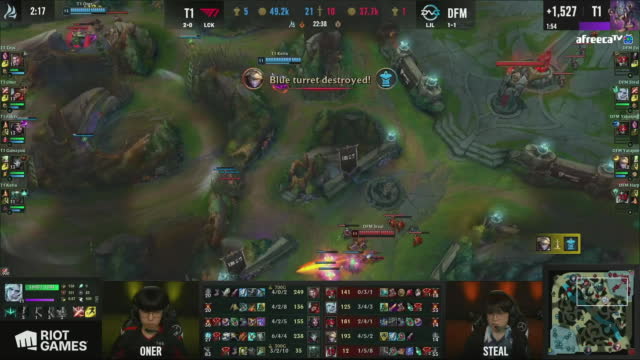 [클립][T1 vs DFM] 2022 MSI 그룹 스테이지 | SOOP VOD