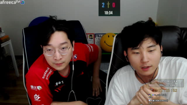 [클립]김민교x이상호 MSI 결승전 T1 vs RNG 참교육간다 | SOOP VOD