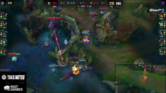 [클립][RNG vs T1] 2022 MSI 결승전 | SOOP VOD