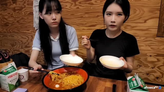 😱 읍지x팥순‼️세계제일매운짬뽕 #1🔥🔥🔥 | SOOP VOD