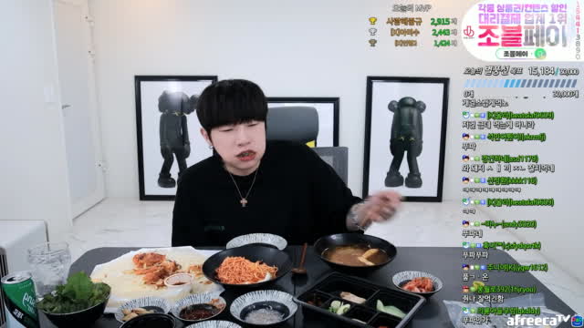 [클립] [BJ]케이에게 별풍선 1415개 선물 | 아프리카TV VOD