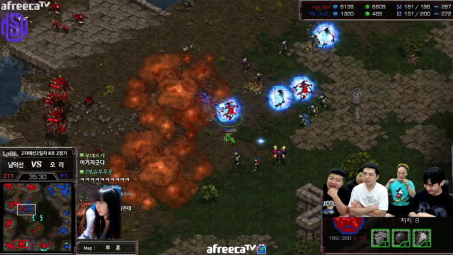 [클립]남순x조기석 남덕선 응원방 LASL NSU | SOOP VOD