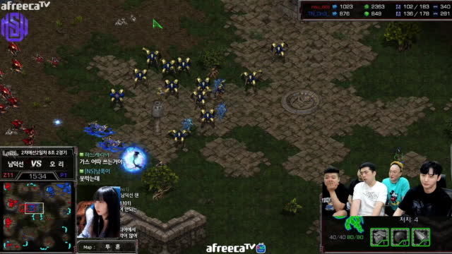 [클립]남순x조기석 남덕선 응원방 LASL NSU | SOOP VOD