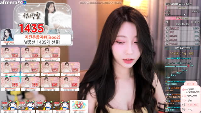 [클립] 김성아♥에게 별풍선 435개 선물 | SOOP VOD