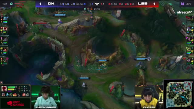 [클립][DK vs LSB] 2022 LoL 월드 챔피언십 LCK 대표 선발전 | 아프리카TV VOD