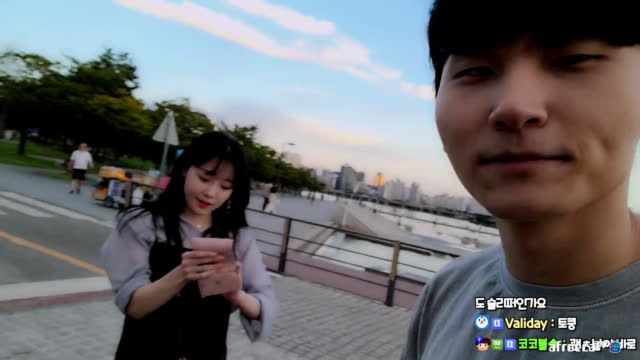 [캐치]김민교x흐예나 한강갱 | SOOP VOD