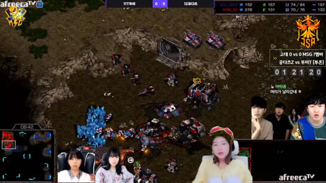 [캐치]🍁JSA🍁 카히리 msg vs고대 대학대전 구경 | SOOP VOD