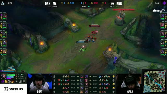 [클립][DRX vs RNG] 2022 LoL 월드챔피언십 플레이 인 스테이지 Day1 | SOOP VOD