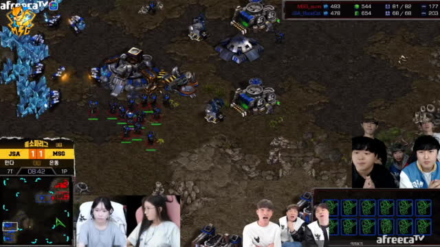 [캐치]좋소대회 MSG 1 VS 1 JSA 은똥VS만다 제발 도와주세요 | SOOP VOD