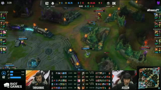 [클립][G2 vs DK] 2022 LoL 월드챔피언십 그룹 스테이지 Day1 | SOOP VOD