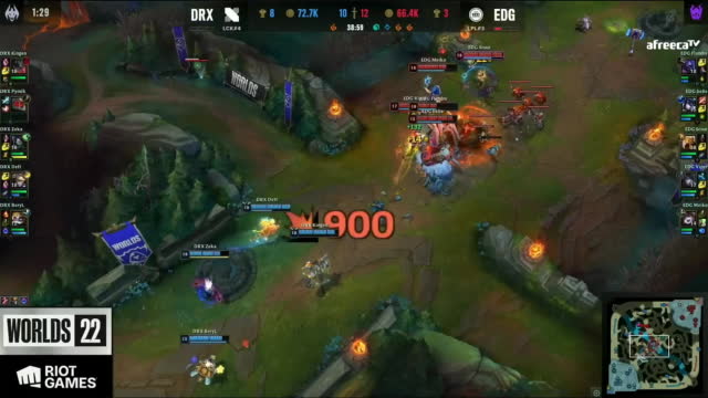 [클립][DRX vs EDG] 역대급 억까 ㅋㅋㅋㅋㅋ | SOOP VOD