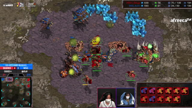 [클립][공식]철감봉남 스타 대학대전 8강 4경기 캄성여대 vs MSG | SOOP VOD