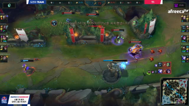 [클립][레드불 비트 더 프로] Red Bull Beat the Pro 2022 / T1 인게임 보이스 | SOOP VOD