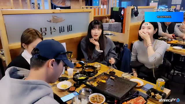 [클립]jup B급 줍엔터 단체 회식. 시즌스 연기팀/시조새 | 아프리카TV VOD