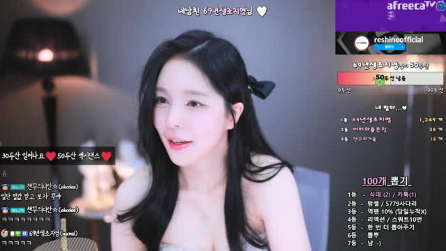 [클립] 챈꾸♡에게 별풍선 1479개 선물 | 아프리카TV VOD