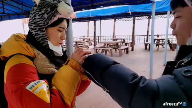 [클립]Jup) 혹한기 무인도 | 아프리카TV VOD