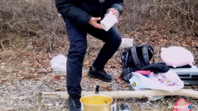 [클립]소원권 무인도 1박 2일 도전 / 쏘패 애견 간석 S22 울트라 | 아프리카TV VOD