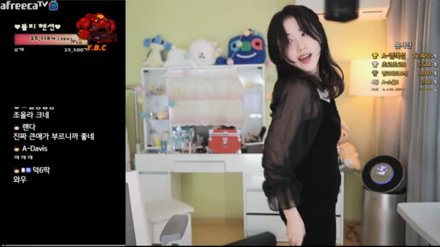 [캐치]YBC 하블리 스타하기 전 춤벌이....5oo개에 댄스감니다 | 아프리카TV VOD