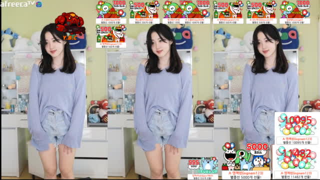 [클립]YBC 하블리 스타하기 전 춤벌이....5oo개에 댄스감니다 | 아프리카TV VOD