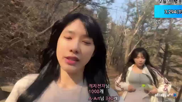 [캐치]jup D컵 게스트랑 등산 갑니다 (야린) | SOOP VOD