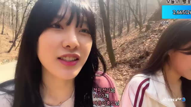 [클립]jup D컵 게스트랑 등산 갑니다 (야린) | 아프리카TV VOD