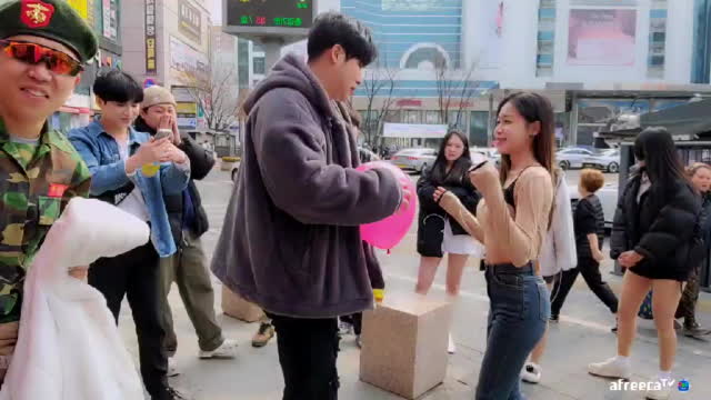 오래x다혜 (풍선터트리기) 범프리카 | SOOP VOD