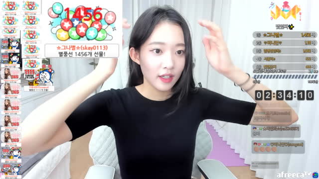 [클립] 눈또에게 별풍선 1465개 선물 | SOOP VOD