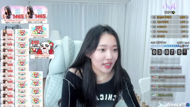 [클립] 눈또에게 별풍선 1465개 선물 | 아프리카TV VOD