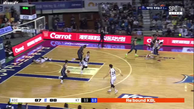 [클립][농구중립] KCC:KT KBL 프로농구 | SOOP VOD